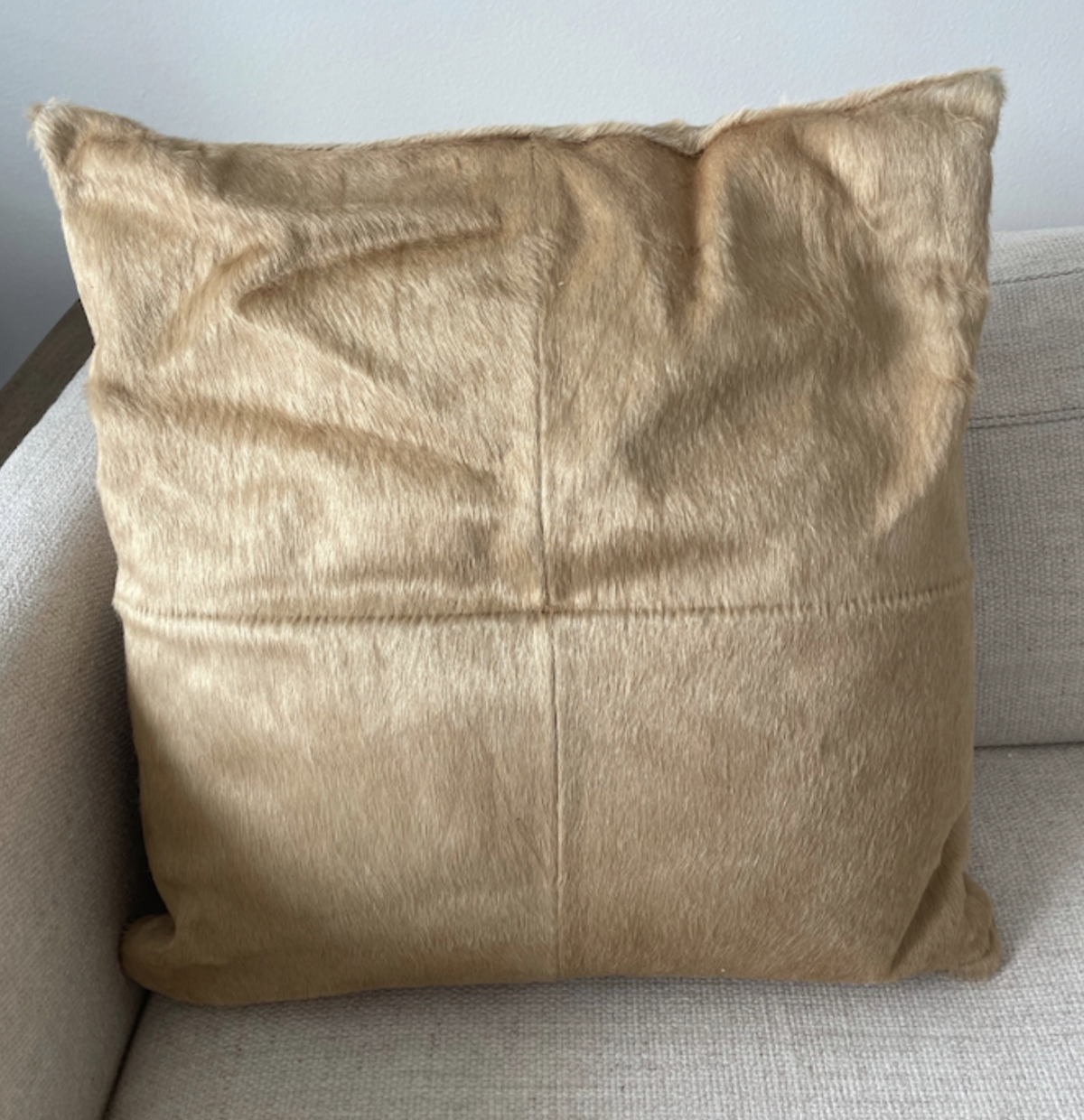 Sand Cowhide Pillow – Event Rentals – The Vault – Salt Lake City – Park ...