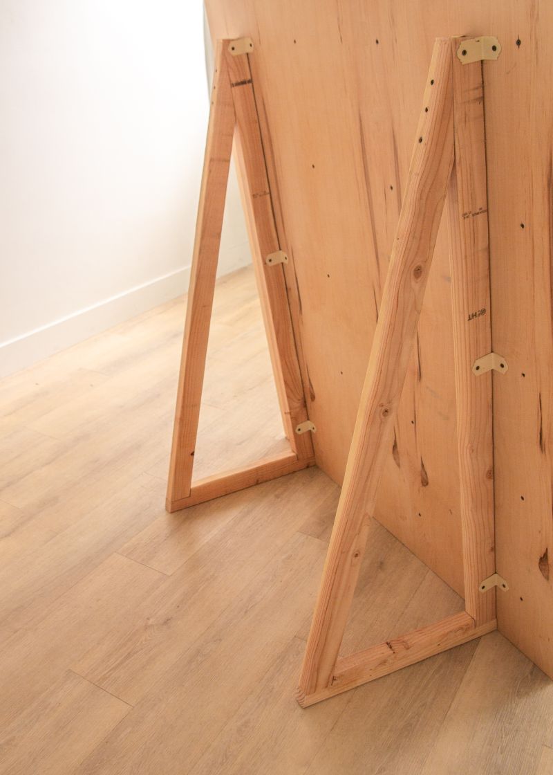 Wooden Display Wall with Shelves – Event Rentals – The Vault – Salt ...