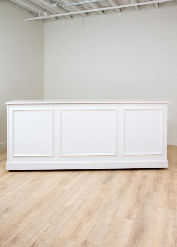 White Large Picture Frame Bar – Event Rentals – The Vault – Salt Lake ...